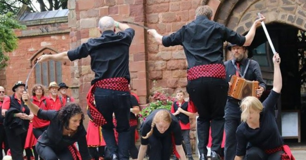 Shropshire Sharpshins Rapper - Shrewsbury Folk Festival